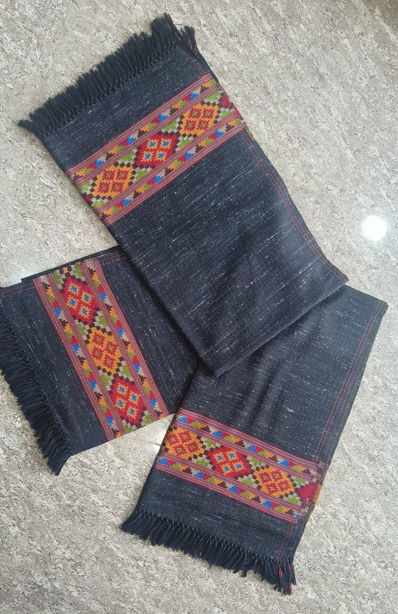 Traditional design Yak and Merino Shawl – Garston Hunny Shop