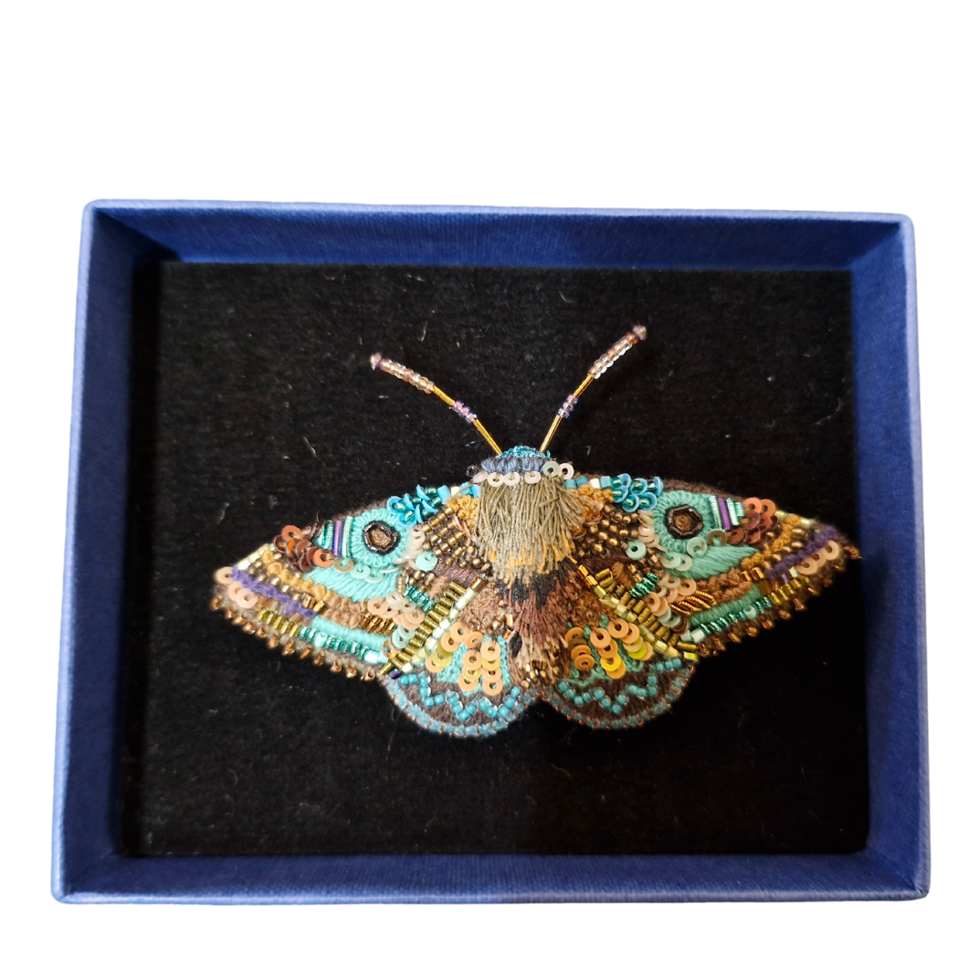 Lapines Moth brooch – Garston Hunny Shop
