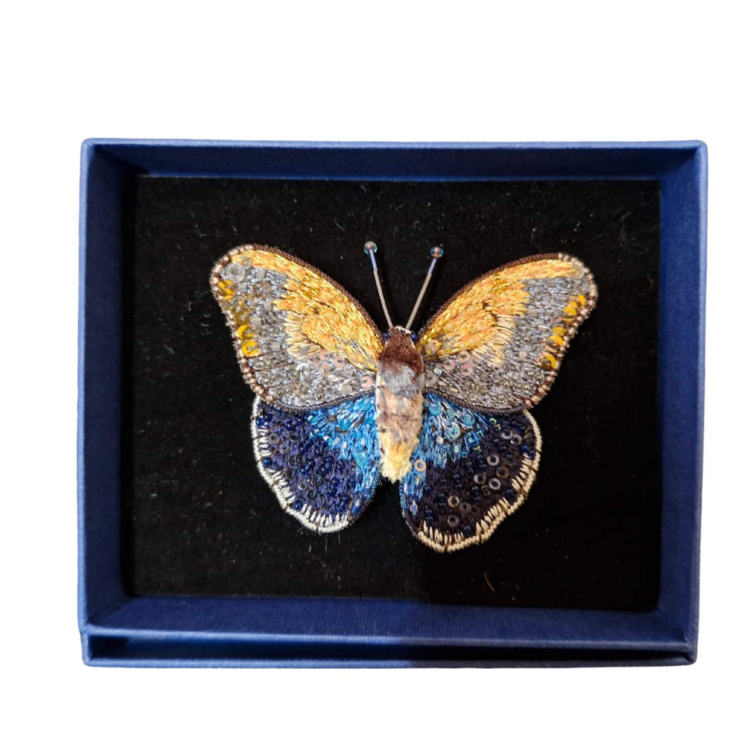 Giant Owl butterfly brooch – Garston Hunny Shop